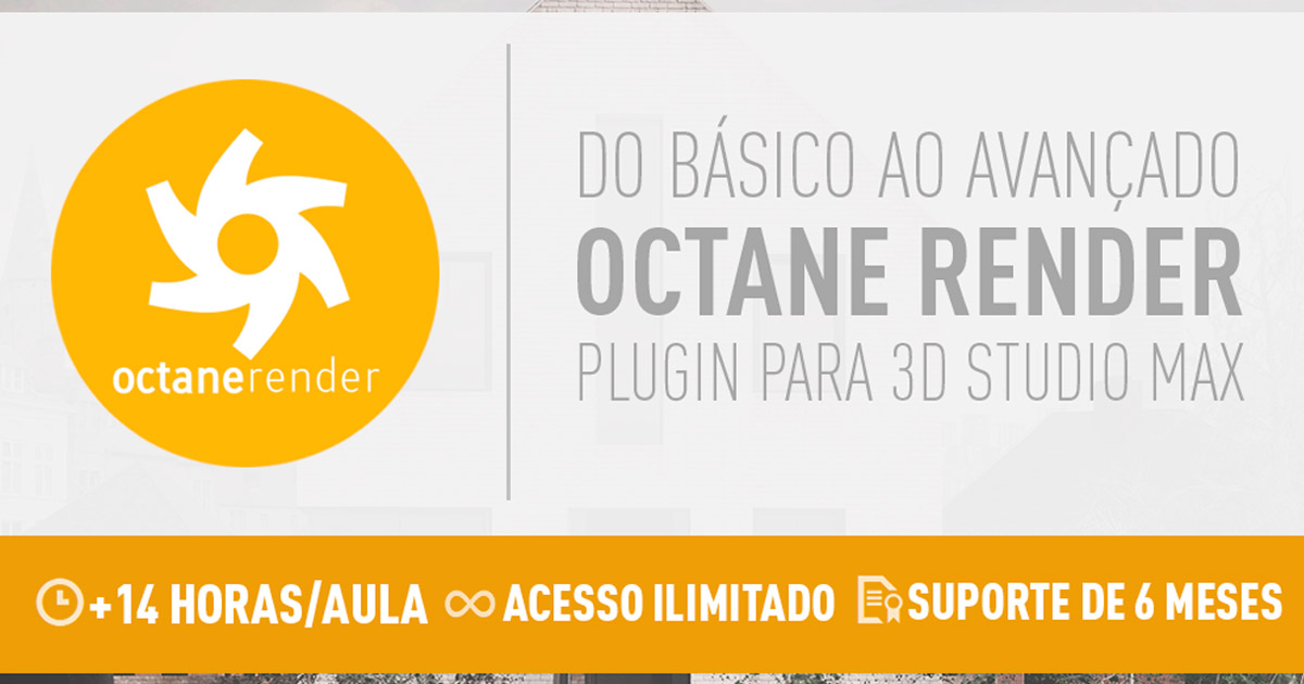Octane Render 2.23 plugin para 3d Studio Max (Português)
